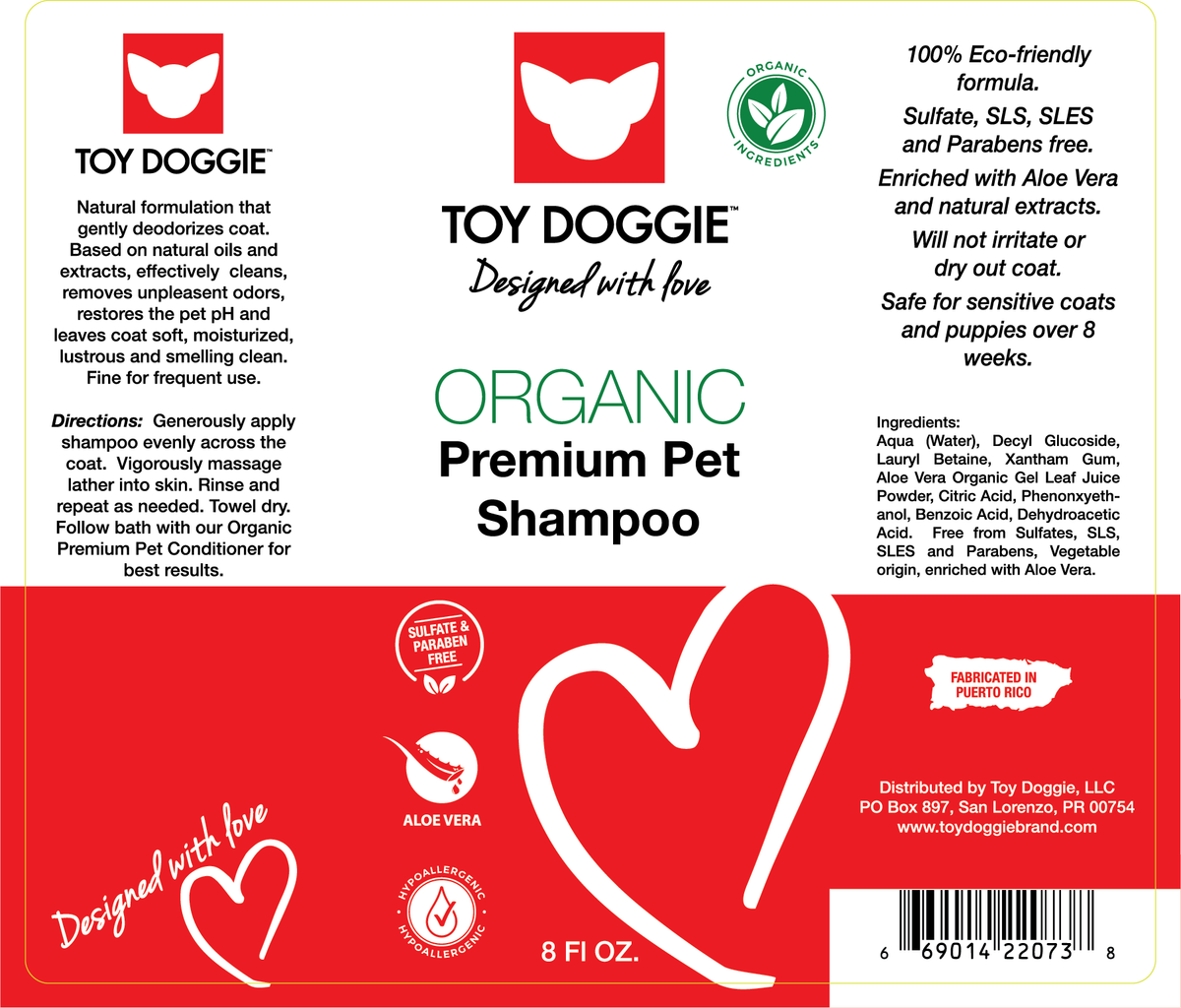 Hand-Crafted Hypoallergenic Dog Shampoo 8 ONZ. | Toy Doggie™